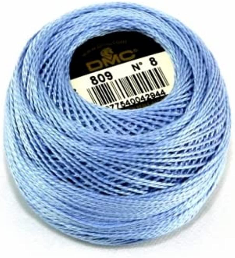 Tons de Azul Perlé DMC Perlé Azul 809