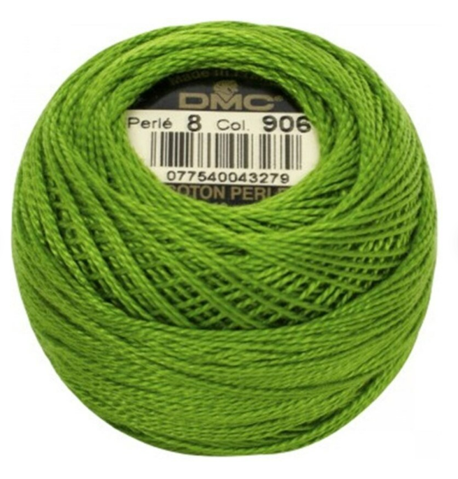 Tons de Verde Perlé DMC Perlé Verde 906
