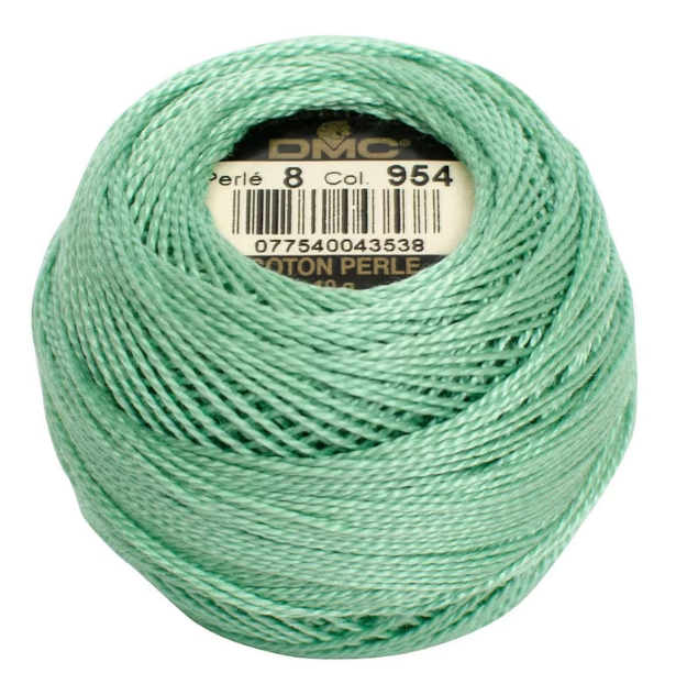 Tons de Verde Perlé DMC Perlé Verde 954
