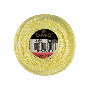 Tons de Amarelo Perlé DMC Perlé Amarelo 445