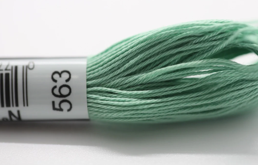 Tons de Verde Broder 25 DMC Broder 25 Verde 563